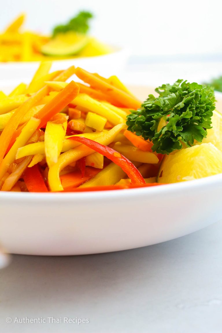 Thai Mango Salad - Authentic Thai Recipes